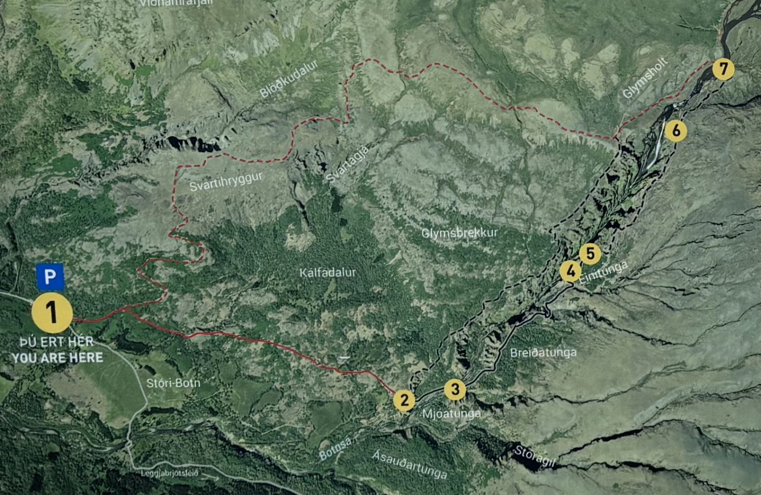 Hiking Glymur Waterfall Trail: Guide, Tips, and Hidden Gems - Hiking ...